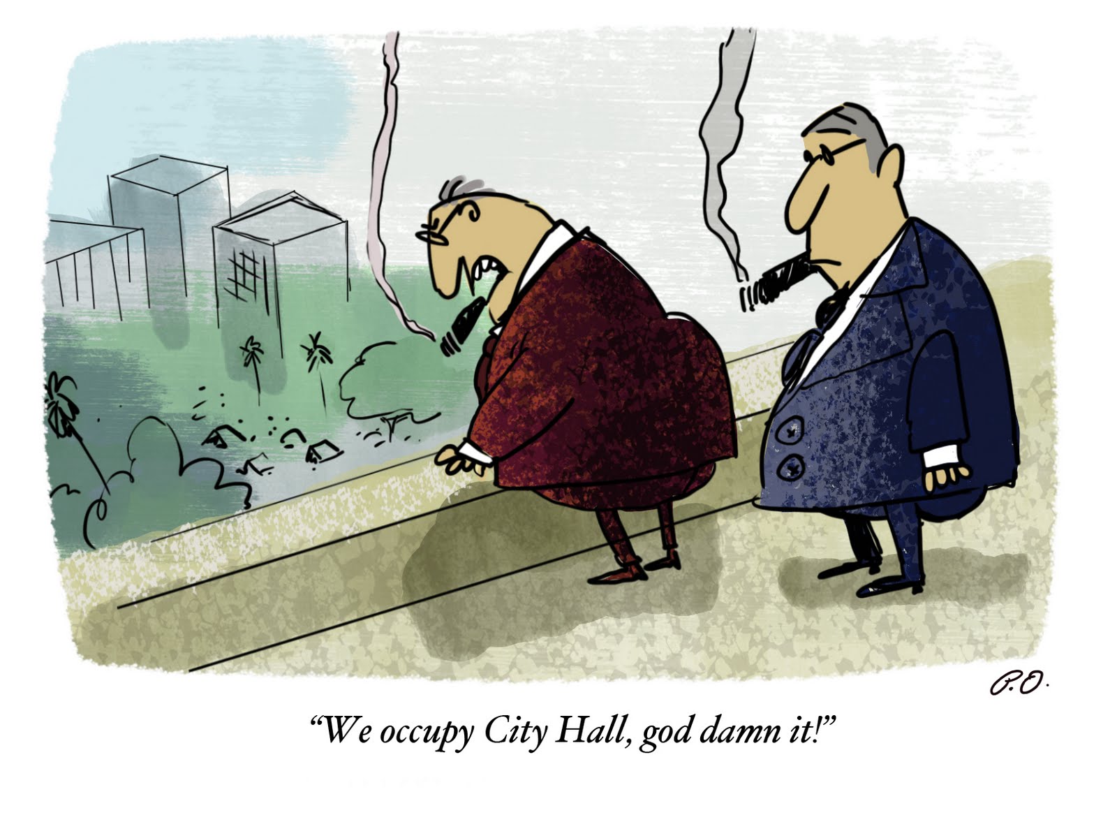 cartoons by Patrick O'Connor