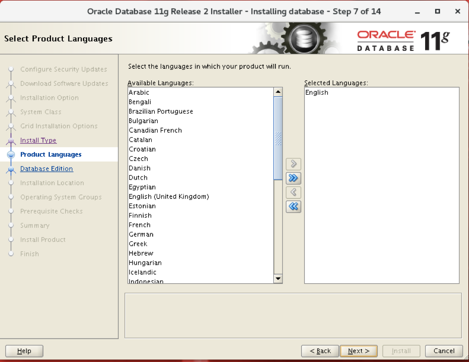 Oracle Database 11.2.0.4 Installation and Configuration on Linux 7.5 ...