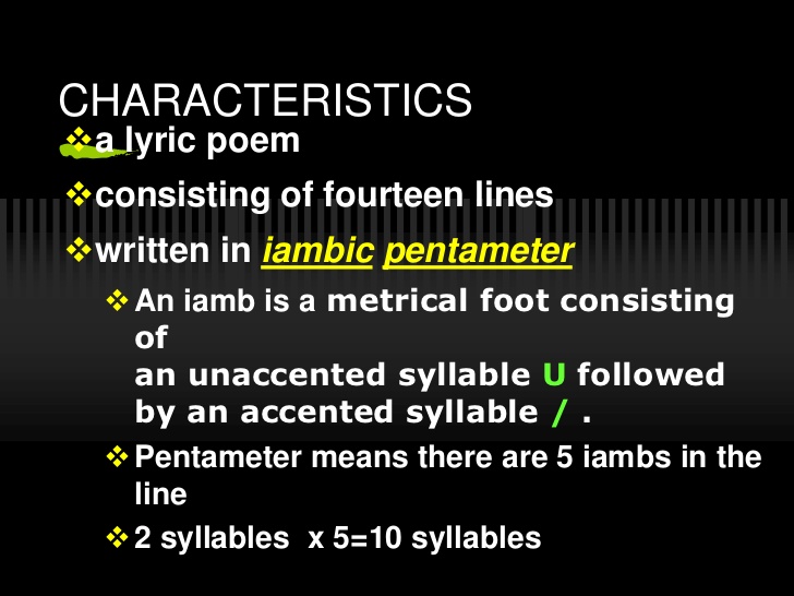 English Literature What Is Sonnet And Its Characteristics English Literature What Is Sonnet And Its Characteristics