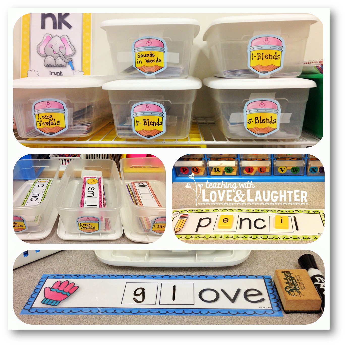 Teaching With Love and Laughter: Kindergarten Stations (Pictures and ...