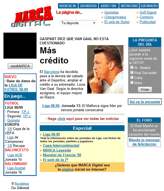 La evolución de las páginas web - LMD (Magazine digital para diletantes ...
