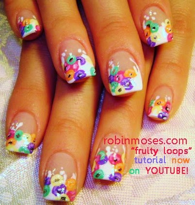 Nail Art by Robin Moses: "party nails" "spring nails" "nail art" "nail ...