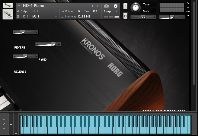 SAMPLES PARA KONTAKT 5: Piano HD-1 de Korg Kronos