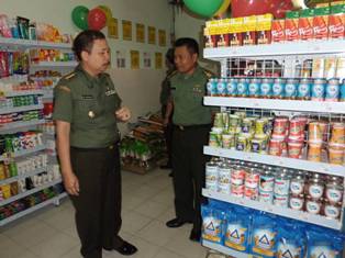 Kesdam II/Sriwijaya: Peresmian Mini Market OMI Primkop Hesti Wira Sakti