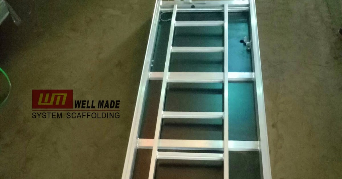 Boss Tower Aluminium Platform with Hatch Trap Door and Ladder-Easy Deck ...