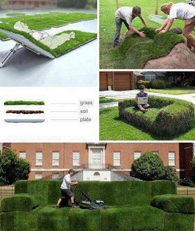 EcoNotas.com: Sillones de Pasto, Muebles Naturales, Ideas Ecologicas ...