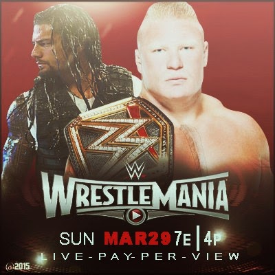 WWE PSD : WWE - WRESTLEMANIA 31 - Poster