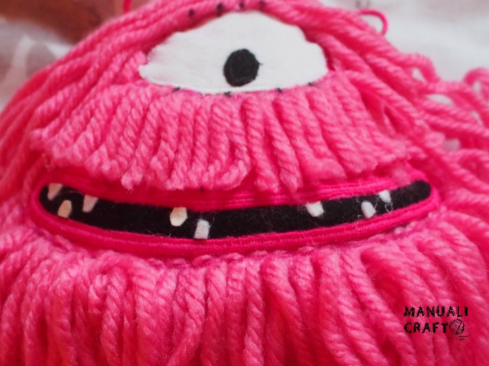 Monstruo Rosa | Manualicraft - Costura creativa