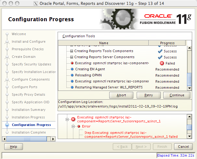 Oracle Reports 11.1.1 Reports Configuration Error ~ Dirk Nachbar ...