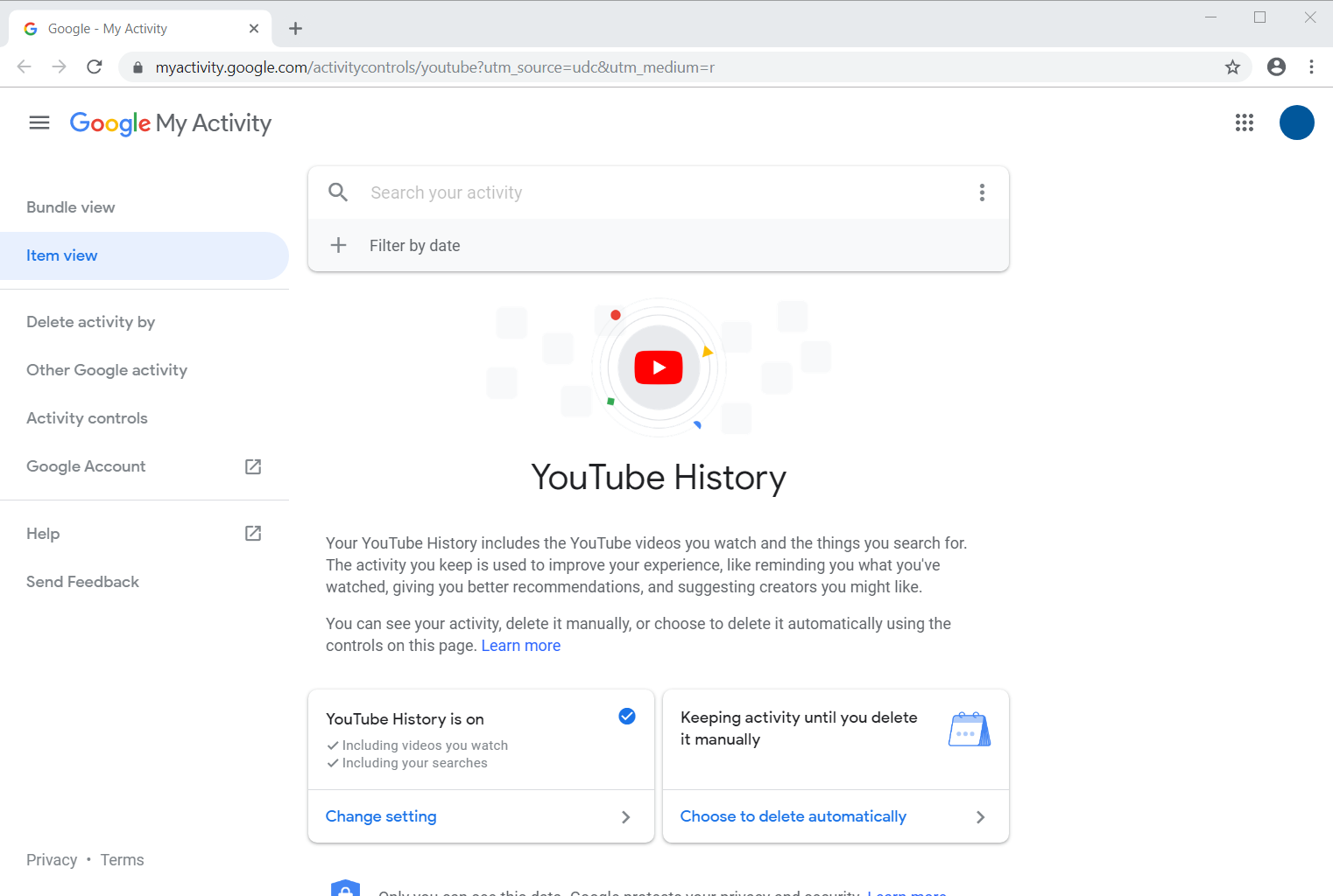 You Can Now Auto Delete YouTube Search History