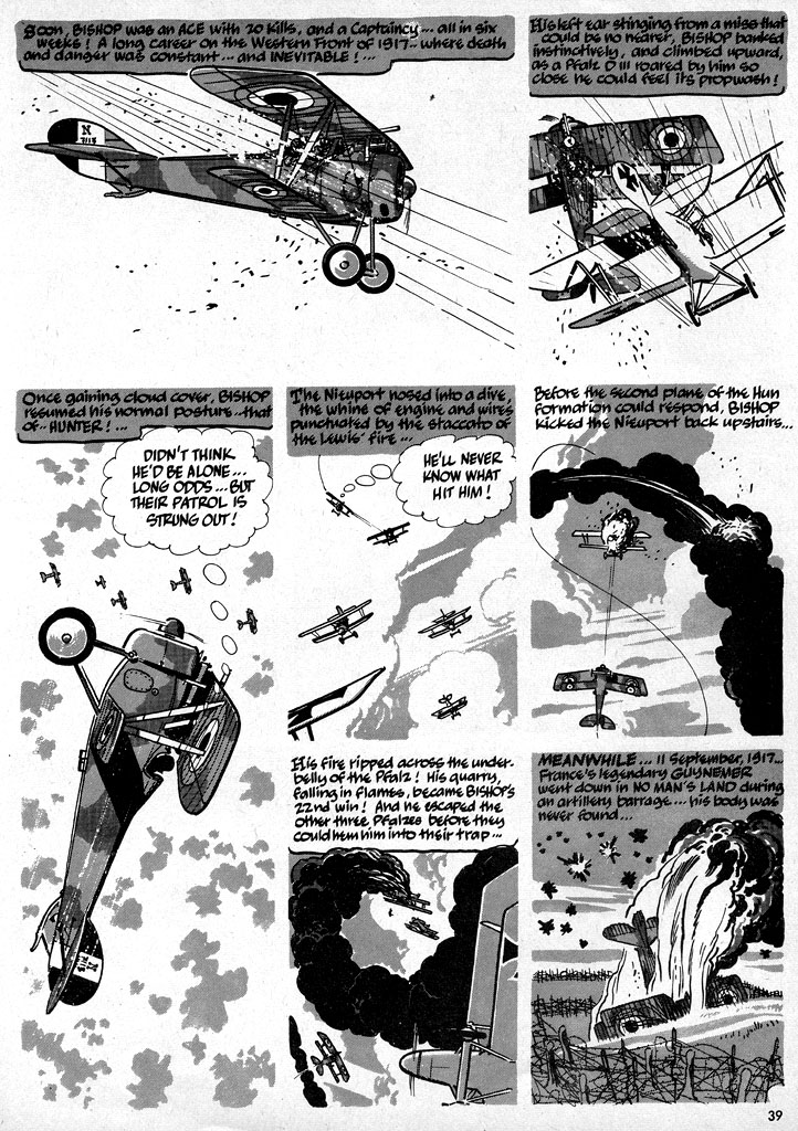 The ALEX TOTH archives: TOTH - BLAZING COMBAT 2 Lone Hawk, January 1966.
