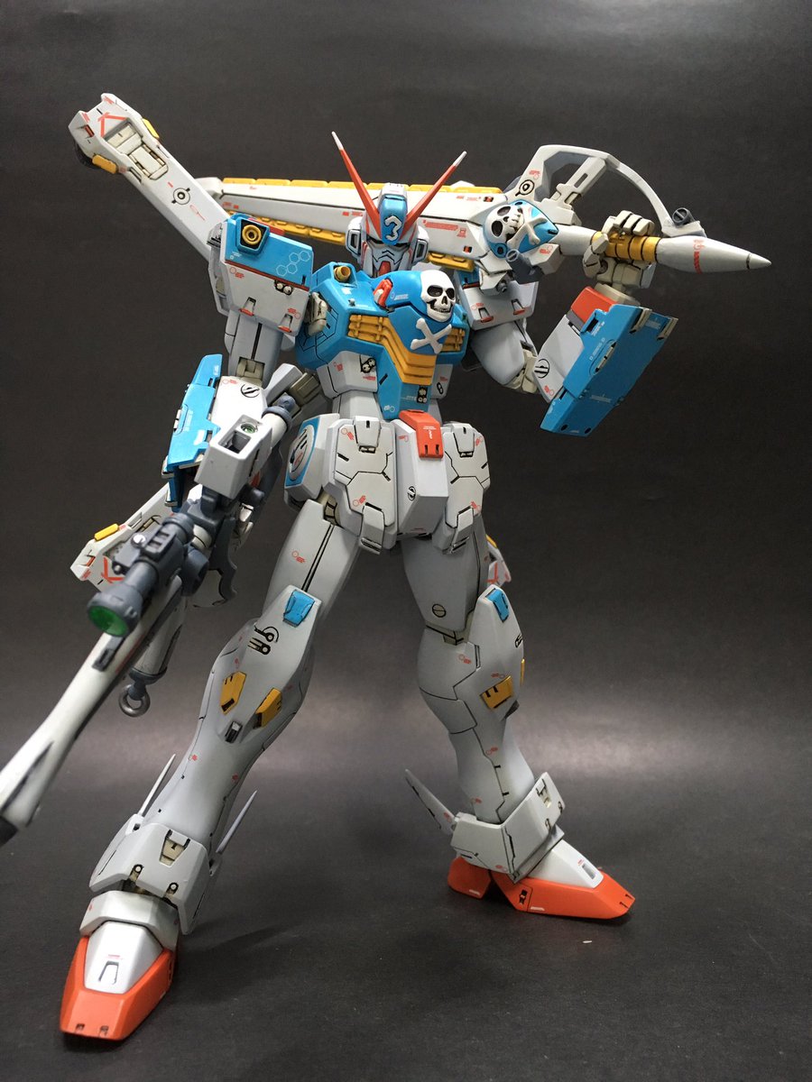 GUNDAM GUY: MG 1/100 Crossbone Gundam X3 - Customized Build