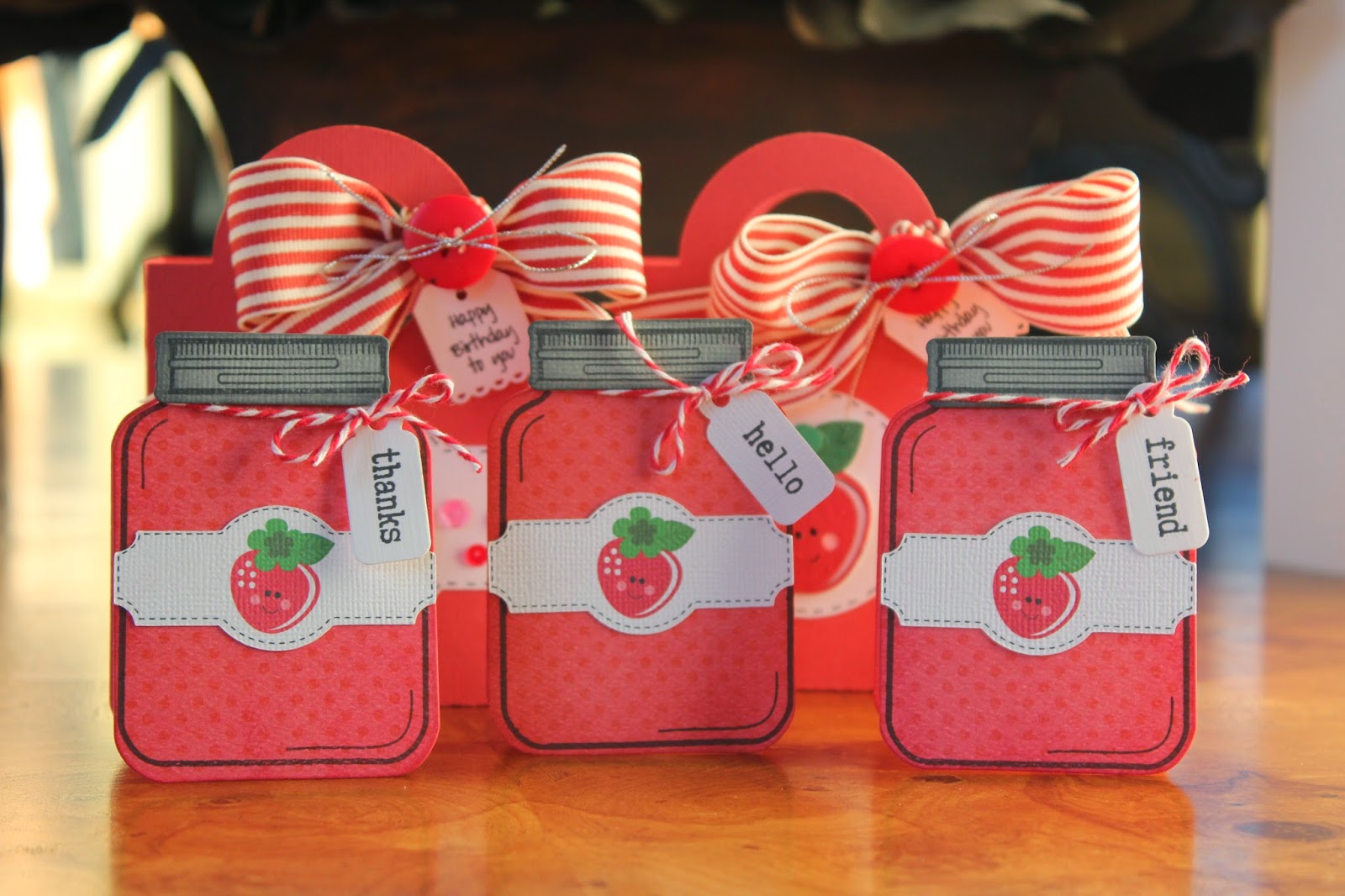 This and That: Jar Cards and Bag