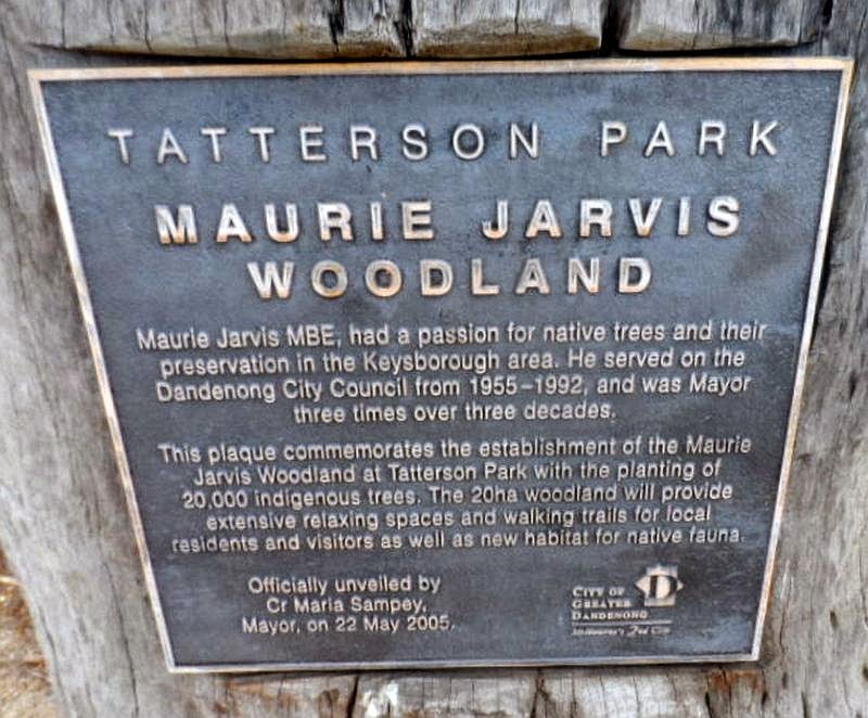 TRACKS, TRAILS AND COASTS NEAR MELBOURNE : Tatterson Park - Keysborough