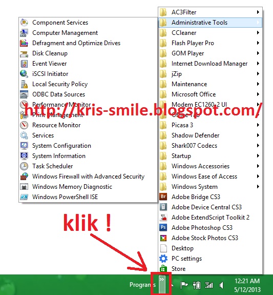 Cara Membuat Start Menu Program Files Windows 8 Toolbar Tanpa Software ...