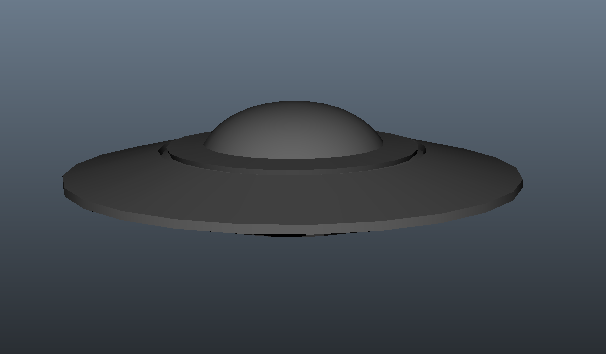 Sahir Rahman: Maya 3D - UFO