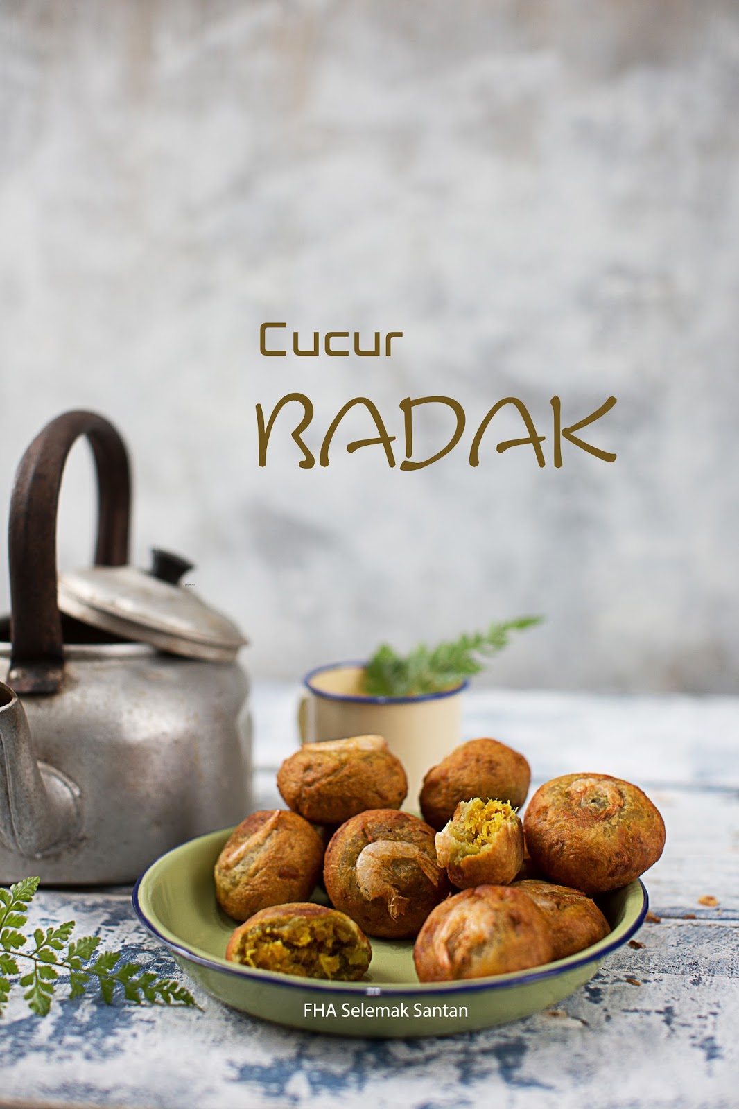 CUCUR BADAK ....Dengan Inti yang awaresome sedap ! lemak, manis, pedas ...