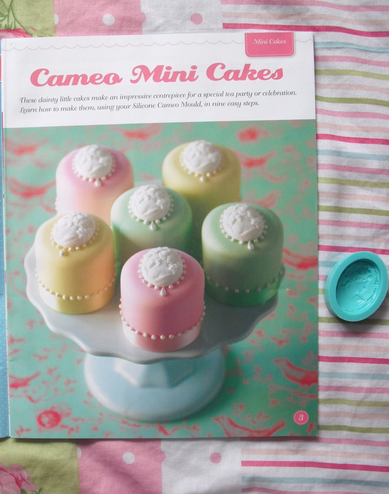 Cake Decorating Magazine Issue 8 - Free Cameo Mould.. ♥ - Victoria's ...