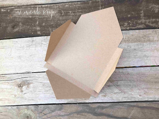 TARJETA SOBRE (TUTORIAL) - MI MUNDO SCRAP