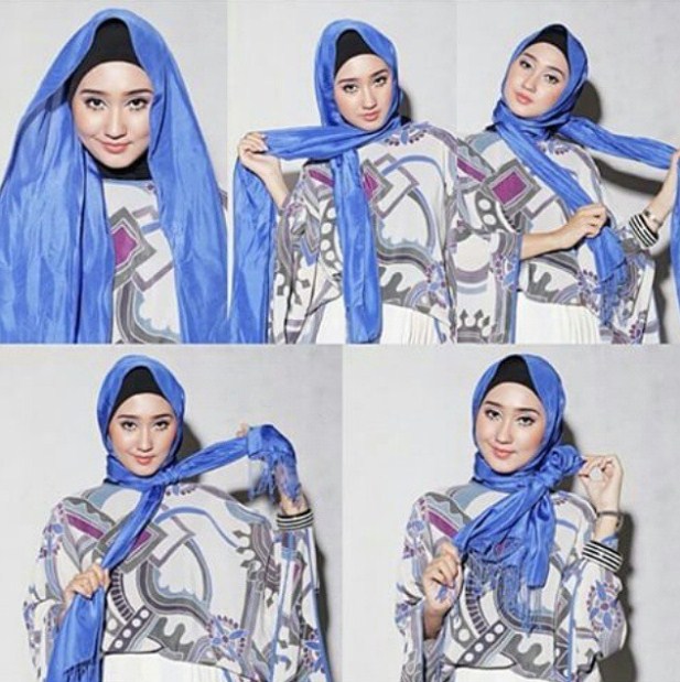 Tutorial Jilbab Modern Kreasi Terbaru | Kerudung Trend