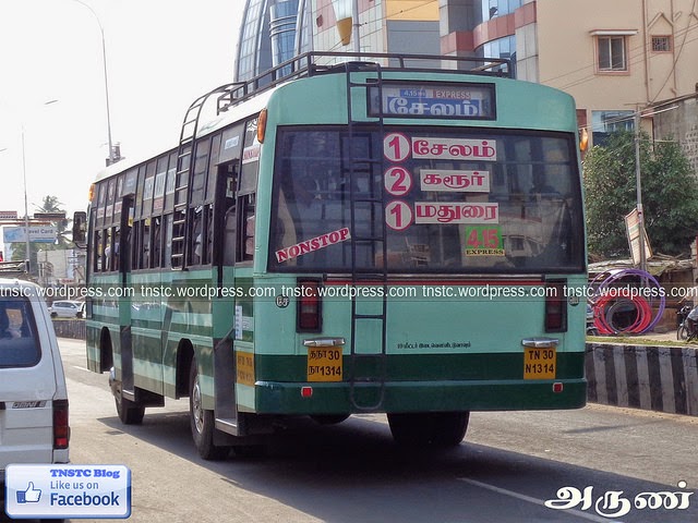 TAMILNADU STATE TRANSPORT CORPORATION: TNSTC Divisions, Regions and ...