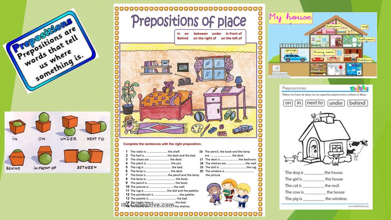 Estrategias didácticas La Salle Colón: Prepositions + House Parts and ...
