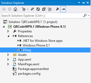 2)Generate QR code with ZXing: