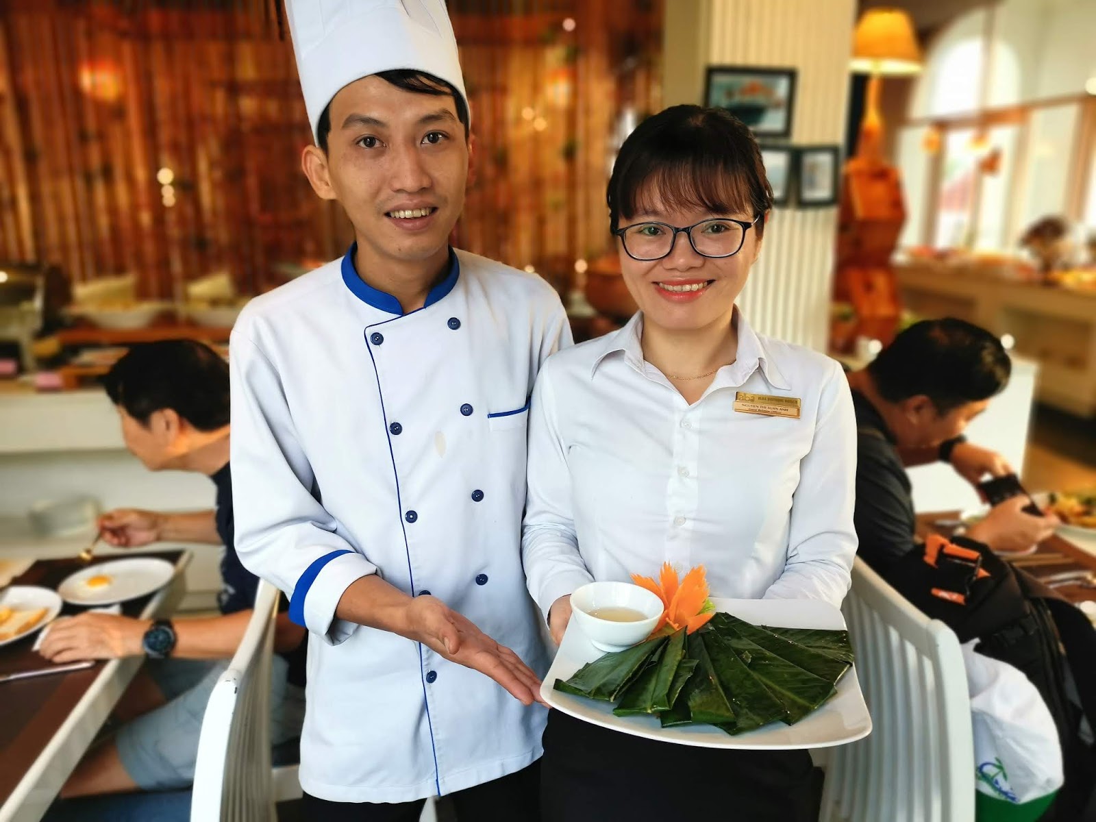 Banh Nam Hue. Steamed Flat Rice Dumpling of Vietnam's Imperial Capital ...