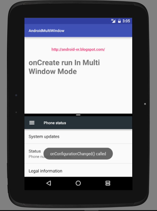 Android-er: onConfigurationChanged() called when window size changed in ...