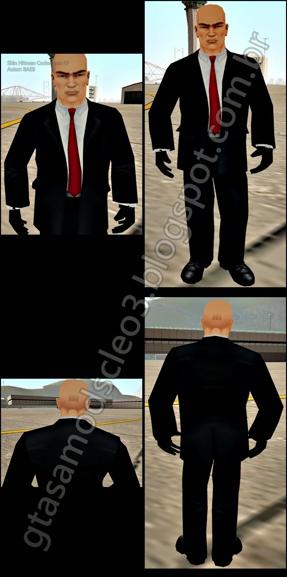 Skin Hitman Codename 47 by BASS