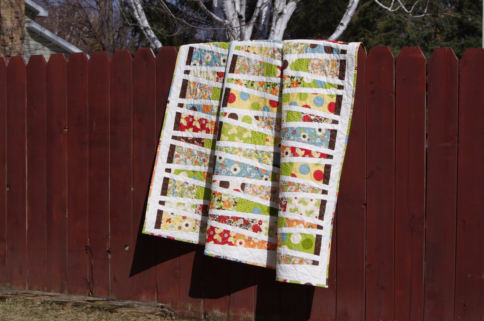 Freebird Wedge Quilt - Ahhh...Quilting