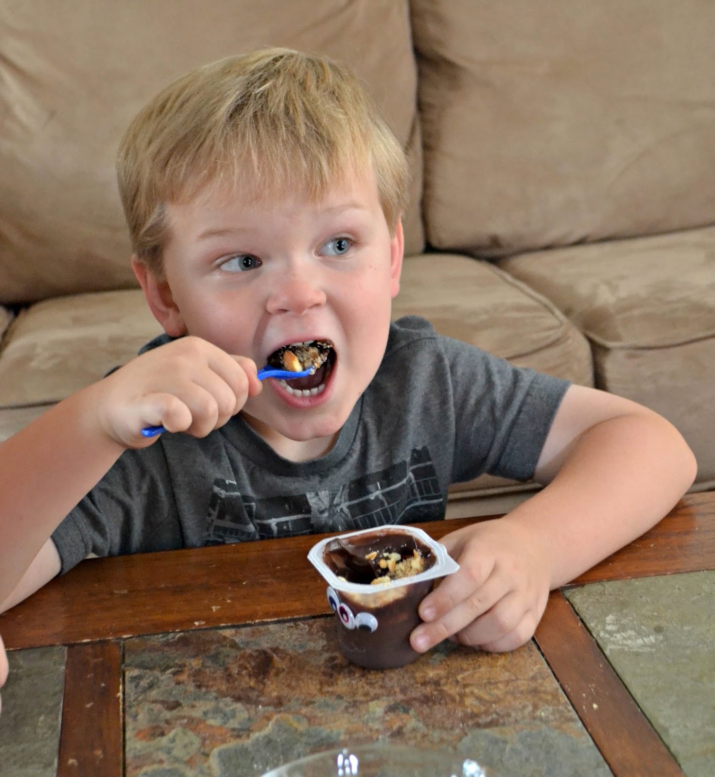 Funny Face Snack Pack® Pudding Cups - Building Our Story
