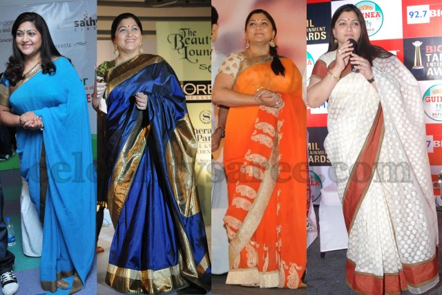 Kushboo Fancy Sarees Collection - Saree Blouse Patterns