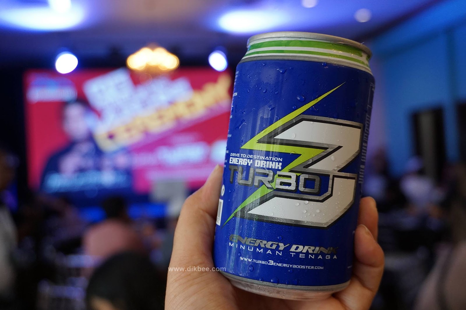 AZLAN (TYPEWRITER) MELANCARKAN MINUMAN TENAGA TURBO 3