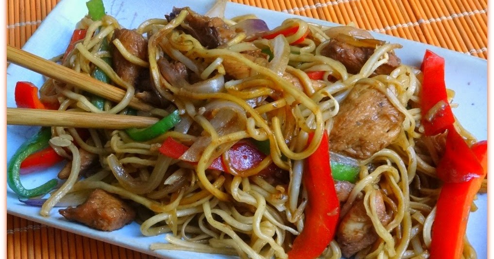 La cocina de Angie: CHOW MEIN DE POLLO (China)