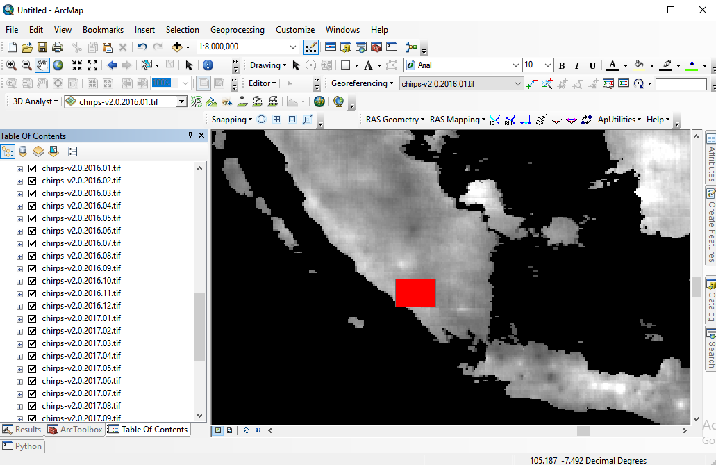 Memotong Banyak Raster dengan Polygon di ArcGIS Sekaligus | Share to The World