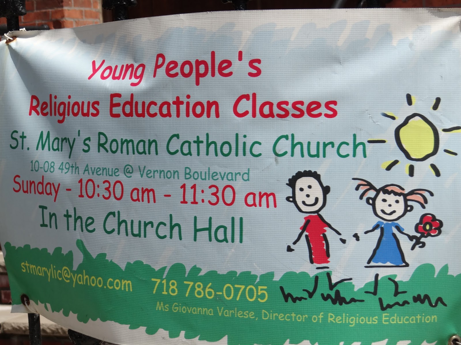 St. Mary's Roman Catholic Church : Religion Education Program