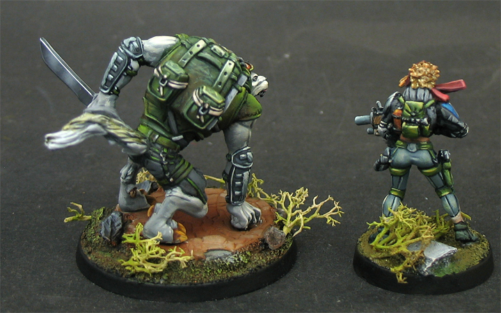 The figure corner: Infinity --- Ariadna: Equipo Mirage 5