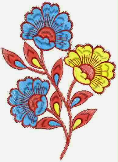 EmbDesignTube: Modern Trendy Work Embroidery Patch Designs