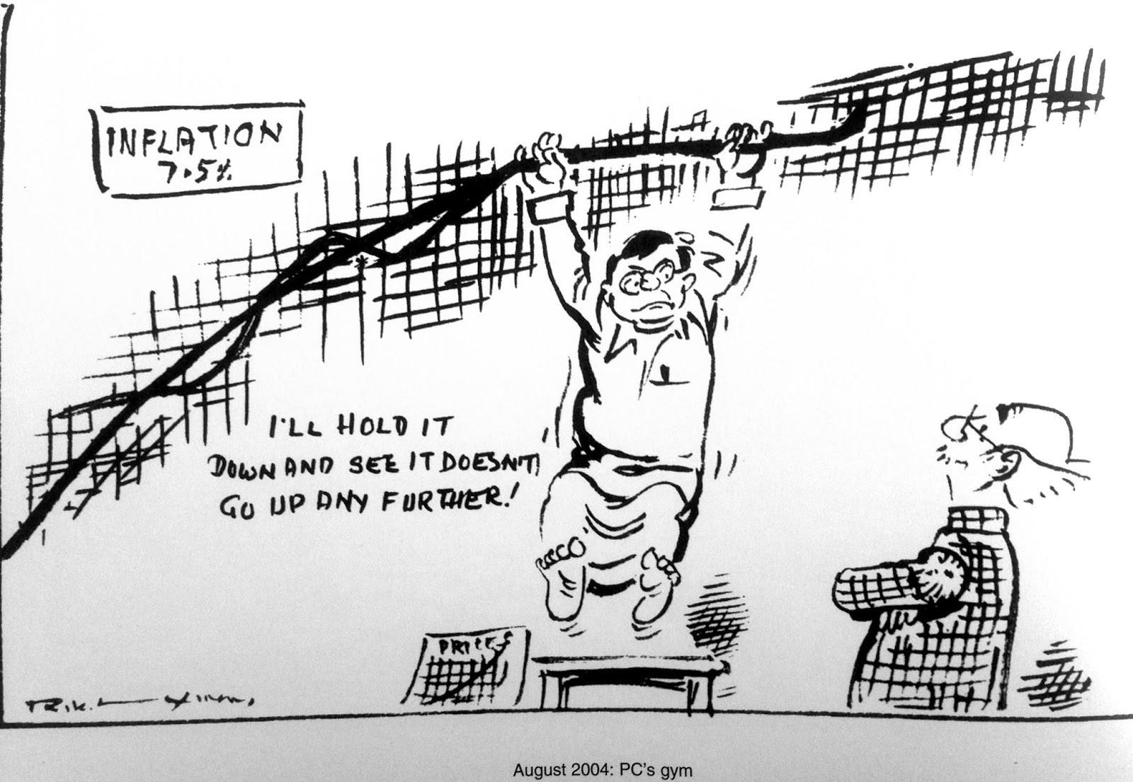 R.K. Laxman's Cartoons: Inflation / High Cost of Living - III