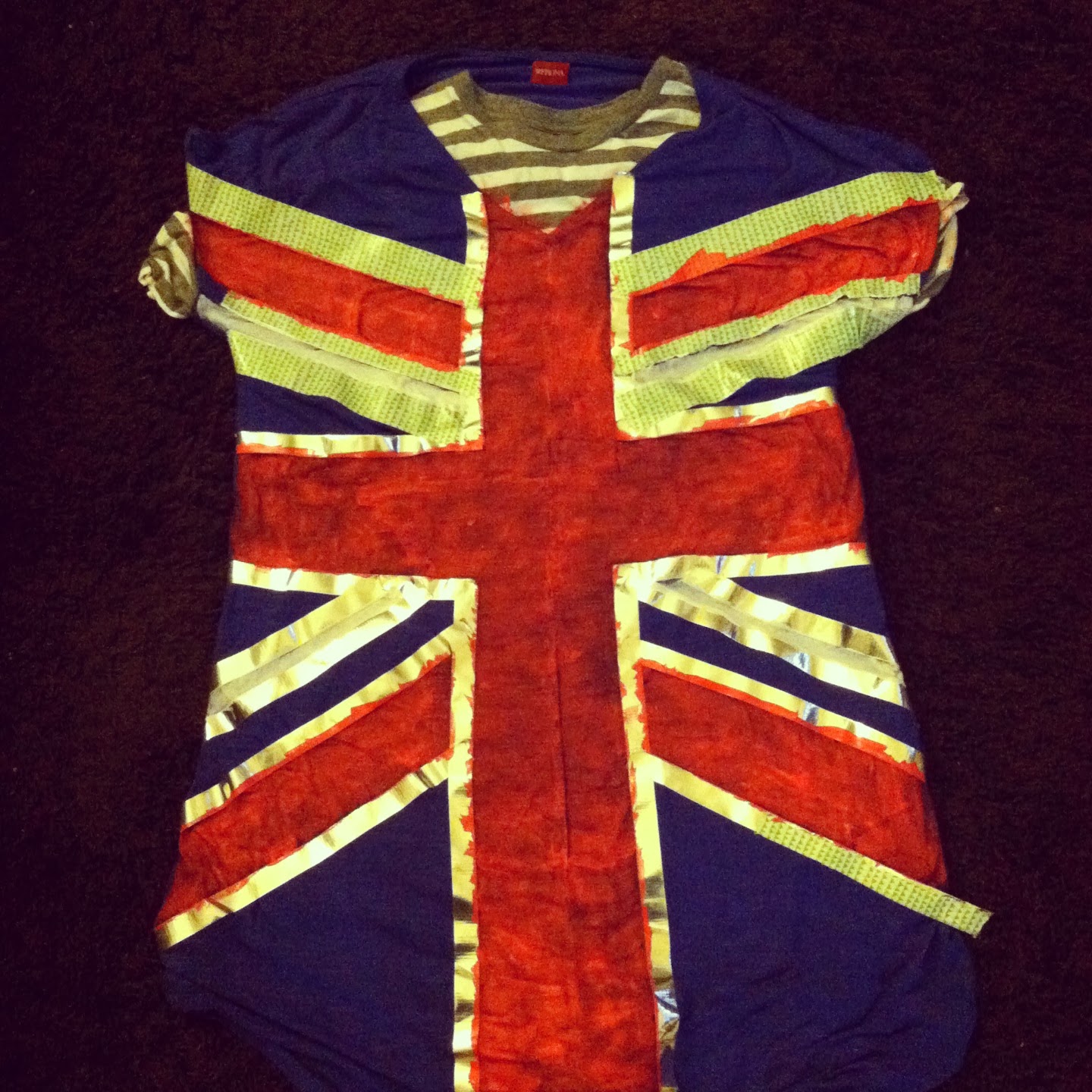 Already Loved: Thrifted DIY: A Halloween Ginger Spice Dress!