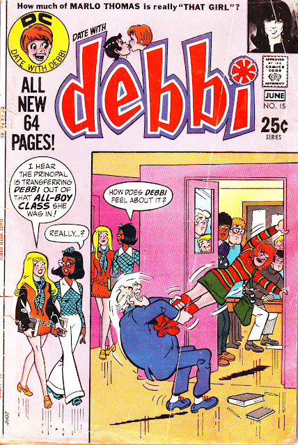 Mike Lynch Cartoons: 1971 DATE WITH DEBBI: "Take It Off!"