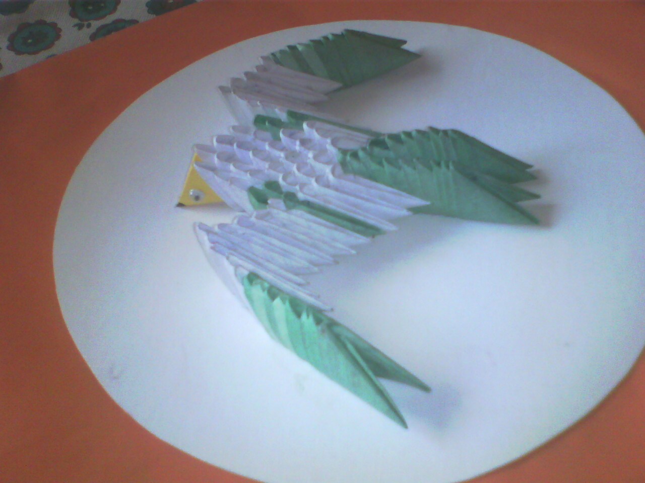 Pajarito de origami | Pequeñas Creaciones