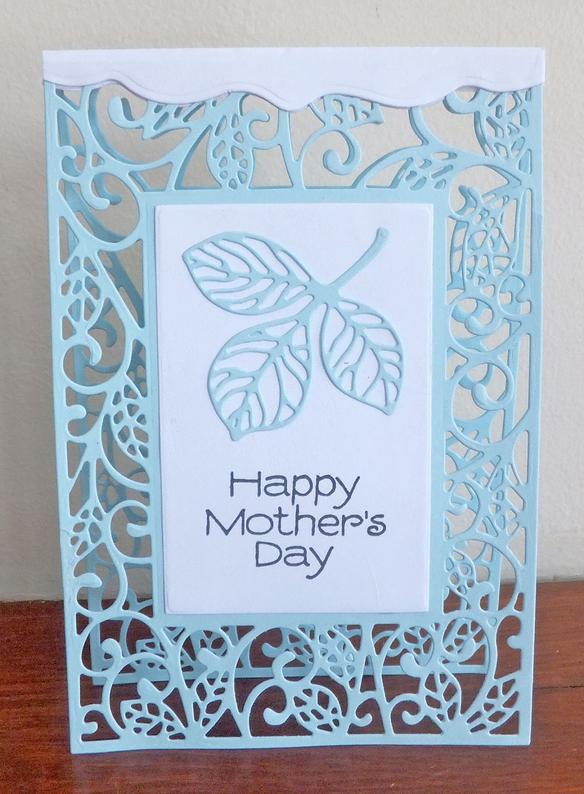 Paper Panacea: Lacy card for Mother's Day...