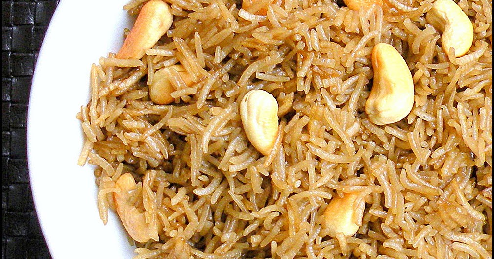 MM's Kitchen Bites: Meethe Chawal /Gur Waley Chawal (Sweet Jaggery Rice ...