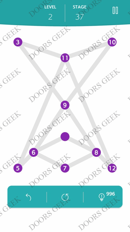 1LINE Level 2 Stage 37 Solution ~ Doors Geek