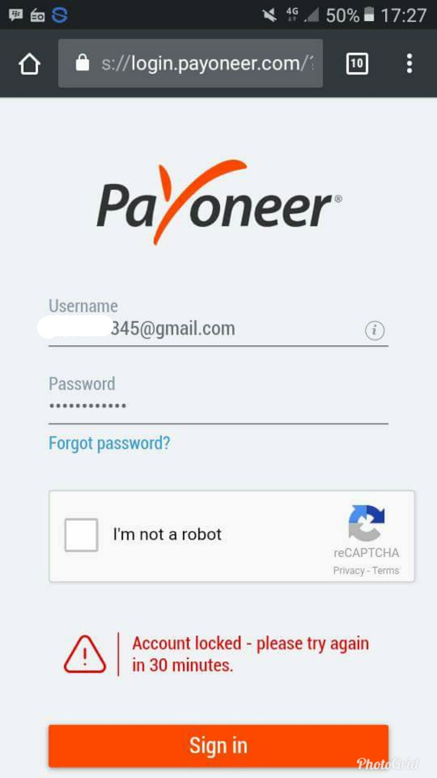 Payoneer Login