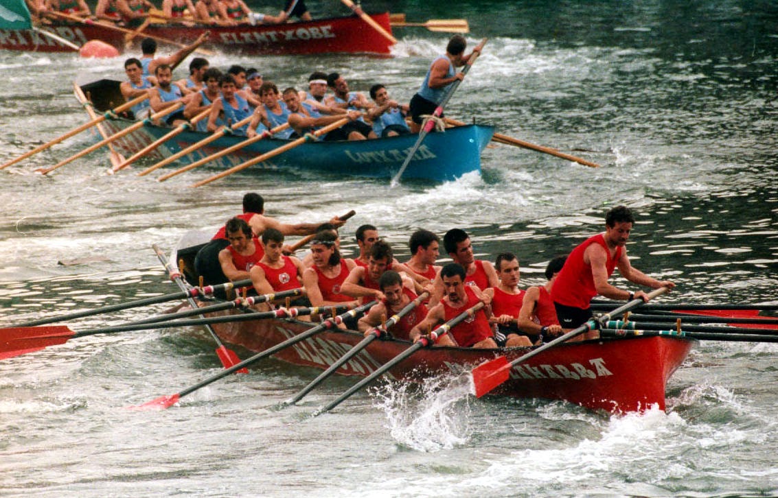 La Trainera, la reina de las embarcaciones de banco fijo.