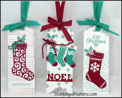 Stampingwithamore: Hang Your Stocking Christmas Tags
