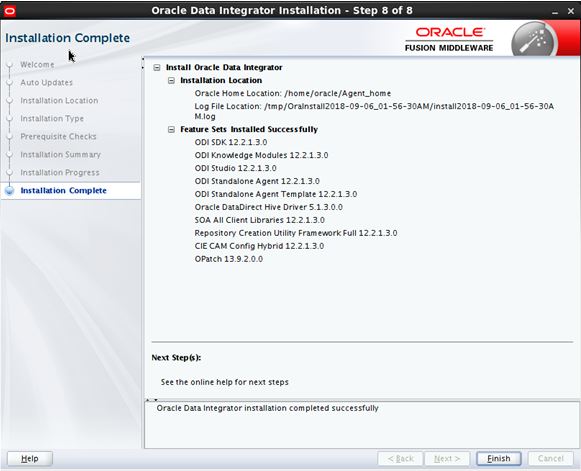 Info Imply@Ravi: Steps for installing odi 12c standalone agent